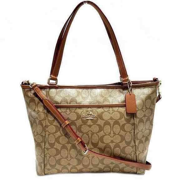 Coach | Bags | Coach Luxury Signature F33998 2way Bag Tote Shoulder ...